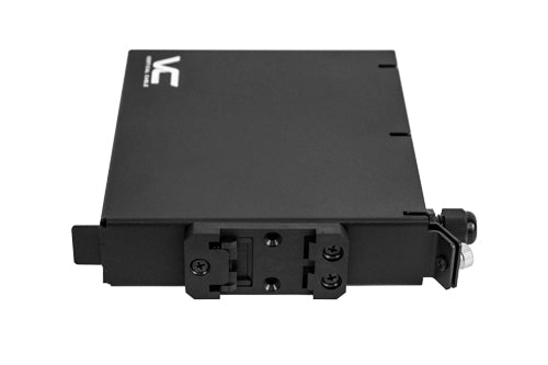 DIN-Rail Modular LGX Optic Fiber Cassette. Mountable universal cassett