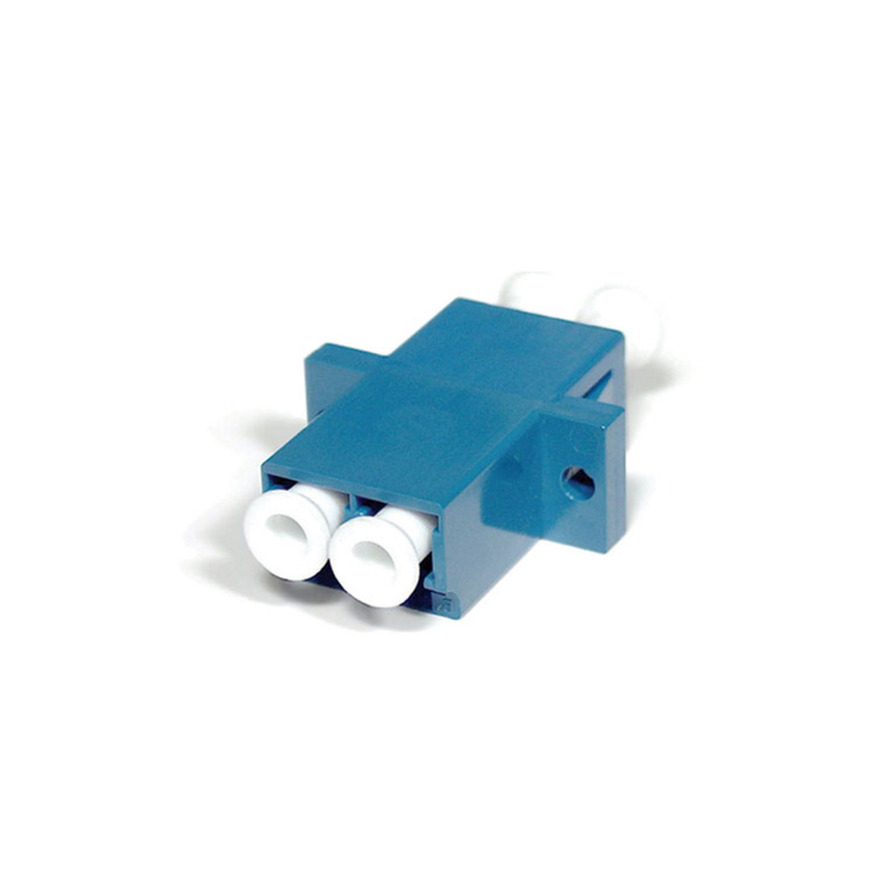 Weltron LC/LC Duplex Fiber Coupler; Ceramic