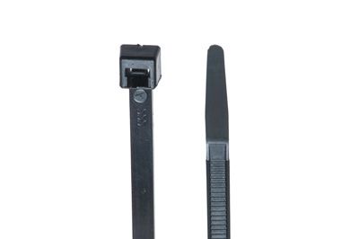 CABLE TIE, 8", 50LB, MNT, BLACK, 100PK